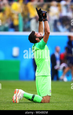 Alisson Becker of Brazil during the FIFA World Cup 2026 Group C match ...