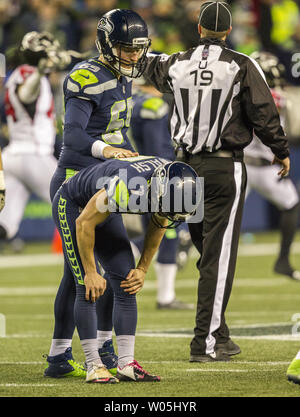 Seattle Seahawks long snapper Tyler Ott (69) is seen during an NFL ...