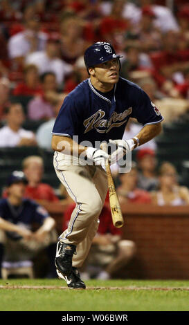 San Diego Padres' Scott Hairston in a baseball game Friday April 16 ...