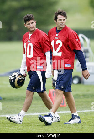 Baltimore Ravens quarterback Marc Bulger throws a pass during the NFL ...