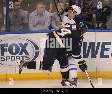 Winnipeg Jets center Mark Scheifele (55) tangles with Colorado ...