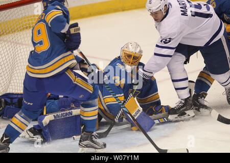 Toronto Maple Leafs' goaltender Matt Murray in action during an NHL ...
