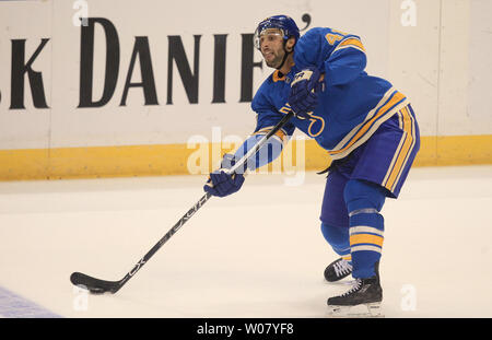 St. Louis Blues' Robert Bortuzzo (41) in action against the Minnesota ...