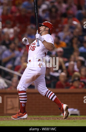 San Diego Padres' Greg Garcia sprints out of the batters box against ...