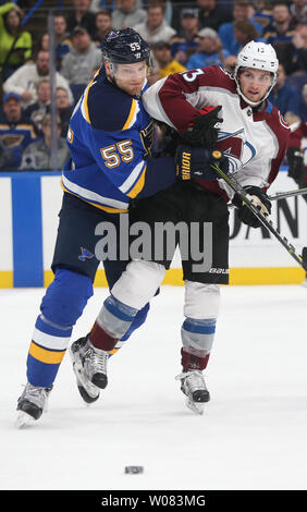 St. Louis Blues' Colton Parayko skates during the third period of an ...