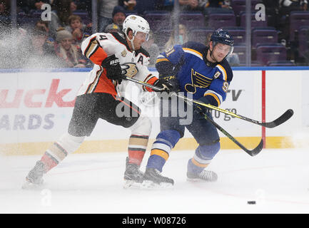 St. Louis Blues' Cam Fowler (17) in action against the Vancouver ...