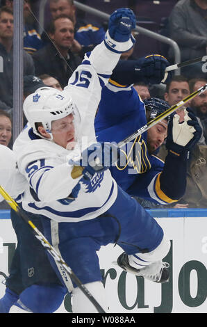 Toronto Maple Leafs' Jake Gardiner, left to right, Auston Matthews ...