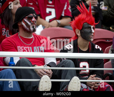 Fans at Levi's Stadium watch an NFL football game between the San ...
