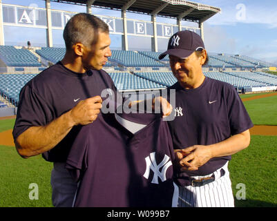 New York Yankees manager Billy Martin, right, joins Phil Rizzuto's wife ...