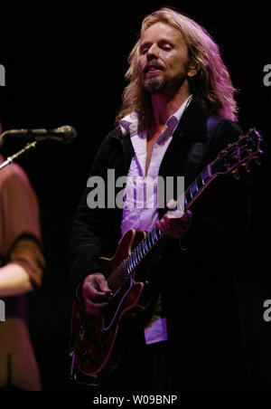 Guitarist Tommy Shaw and Styx performed a live concert at the 2010 ...