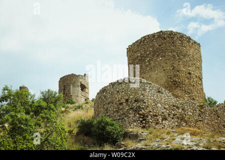 Crimea cembalo fortress bay balaklava flying balaclava mountain ...