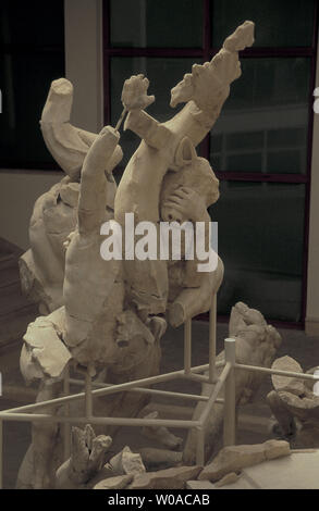 italy, lazio, sperlonga, archeological museum, polyphemus Stock Photo ...