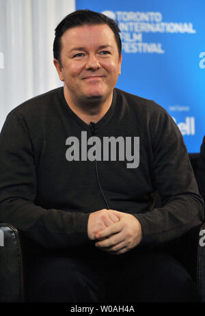 Ricky Gervais Press conference for 'Ghost Town' Los Angeles, California ...