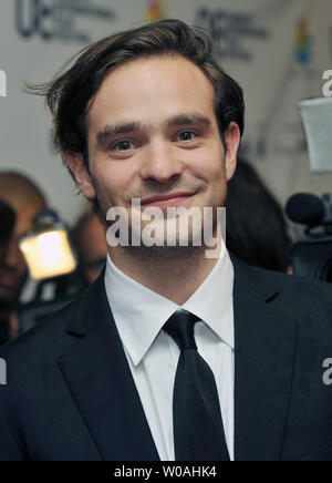 Actor Charlie Cox arrives for the gala premiere of "Stone of Destiny ...