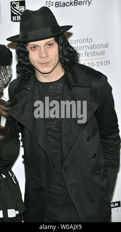 White Stripes' singer/songwriter Jack White arrives for the world ...