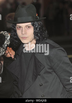 White Stripes' singer/songwriter Jack White arrives for the world ...