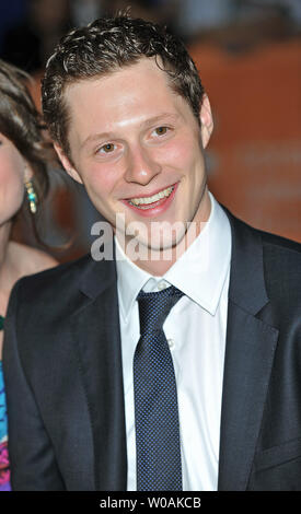 Noah Reid 'Score: A Hockey Musical' premiere arrival at the Royal ...