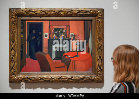 La Chambre rouge Stock Photo - Alamy