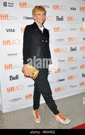 Toni Collette arrives on the red carpet for "Wayward" at the Toronto ...