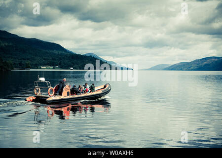 Inflatable Loch Ness monster Stock Photo - Alamy
