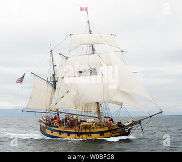 Topsail ketch Hawaiian Chieftain, Victoria, Vancouver Island, British ...