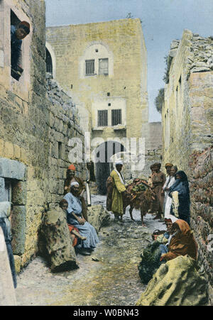 Street scene - Bethlehem Stock Photo - Alamy