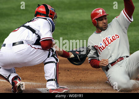 Philadelphia Phillies starting pitcher Jesus Luzardo throws during the ...