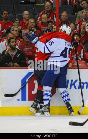 Toronto Maple Leafs defenseman Mark Giordano (55) in action during the ...
