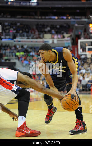 23 February 2014. New Orleans, Louisiana. Claudia Woods, a guard with ...