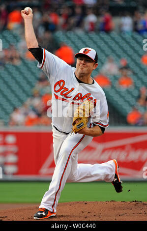 BALTIMORE, MD - JUNE 11: Boston Red Sox relief pitcher Brian Johnson ...