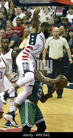 Washington Wizards guard Marcus Smart (36) aims to score three points ...