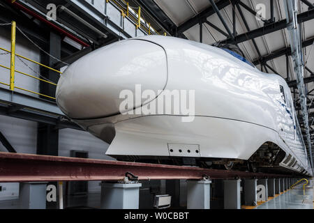 High-speed rail luxury train Stock Photo - Alamy