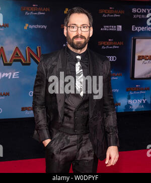 Martin Starr attends the Premiere of Sony Pictures' "Spider-Man Far ...