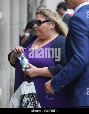 Pic shows: Wife of killed dad Lee Pomeroy , Svetlana Pomeroy leaves the ...