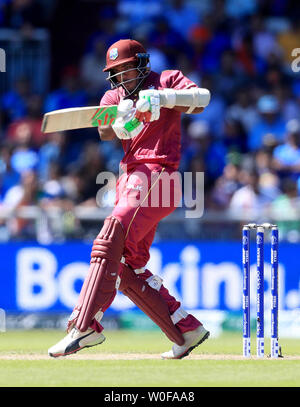 West Indies' Sunil Ambris in batting action during the ICC Cricket ...