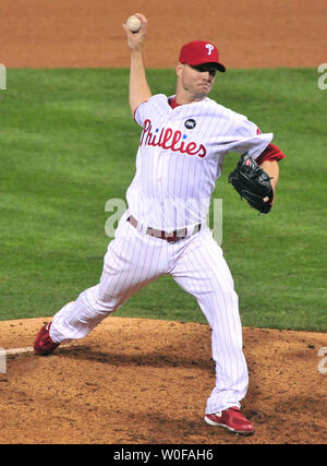 Philadelphia Phillies relief pitcher Ryan Sherriff throws during a ...