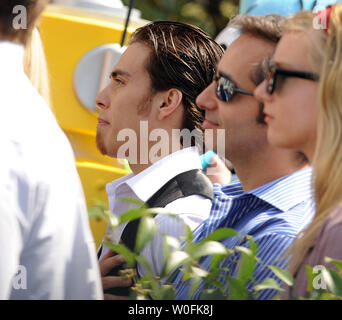 Olympic gold medalist Apolo Ohno and father Yuki Ohno celebrate Father ...