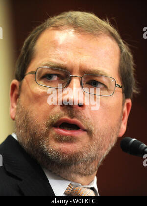 Grover Norquist, President, Americans for Tax Reform, speaks at the ...