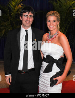 John Oliver and Kate Norley arrive at the 70th Primetime Emmy Awards on ...