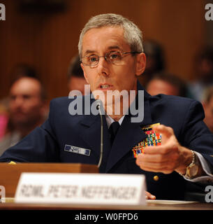 Coast Guard Rear Adm. Peter W. Gautier, acting commander, U.S. Coast ...