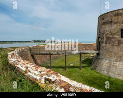 Nineteenth century Martello Tower a Napoleonic fort now a Landmark ...