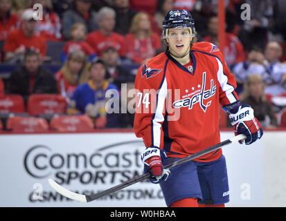 Washington Capitals defenseman John Carlson (74) in action in the ...