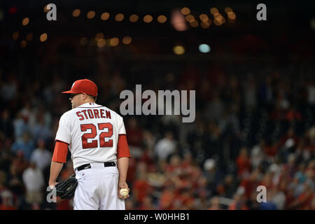Atlanta Braves relief pitcher Drew Smyly delivers to a San Diego Padres ...