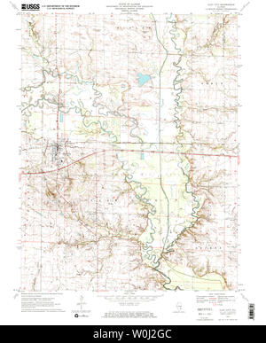 Clay City, Illinois, map 1970, 1:24000, United States of America by ...