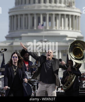 Comedian Jon Stewart performs on stage during the 11th Annual Stand Up ...