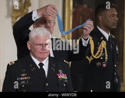 Retired U.S. Army Capt. Gary M. Rose and wife, Margaret pose for a ...