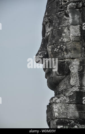 Angkor Wat Angkor's smile Stock Photo - Alamy