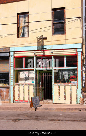 The Seance Room theater on Brewery Ave in historic Bisbee, AZ Stock ...
