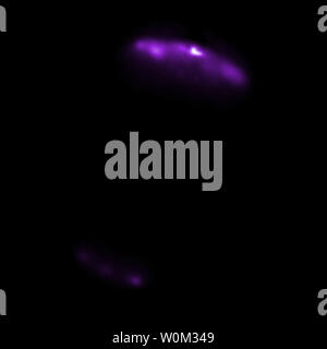 Jupiter X-ray Aurora Chandra Stock Photo - Alamy