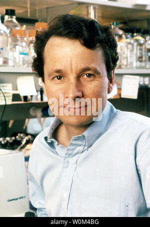 Peter Agre, 2003 Nobel Prize in Chemistry Laureate, pictured during the ...